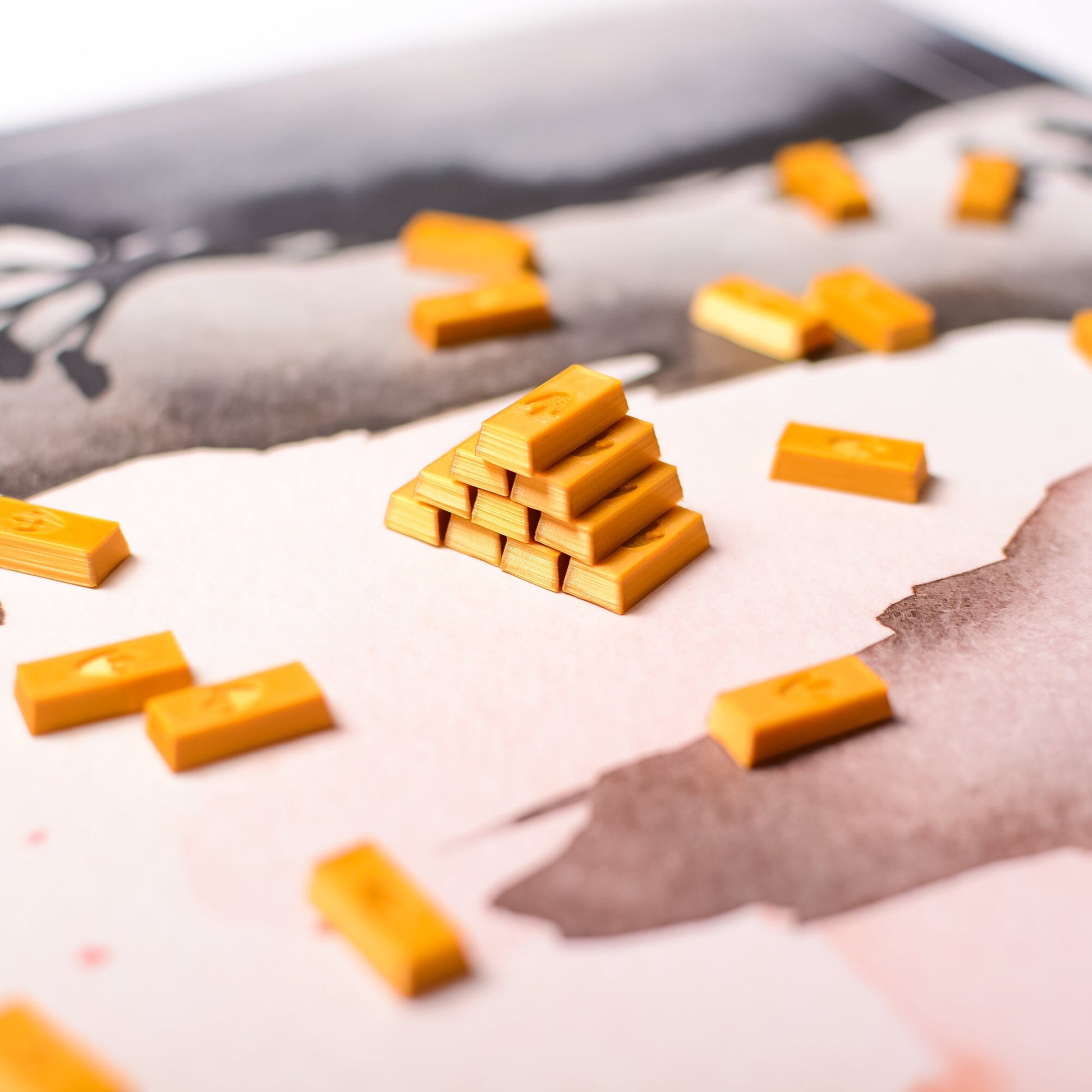 Wyrmspan Resource Tokens and Coin Upgrade Set – BoardGeekFox