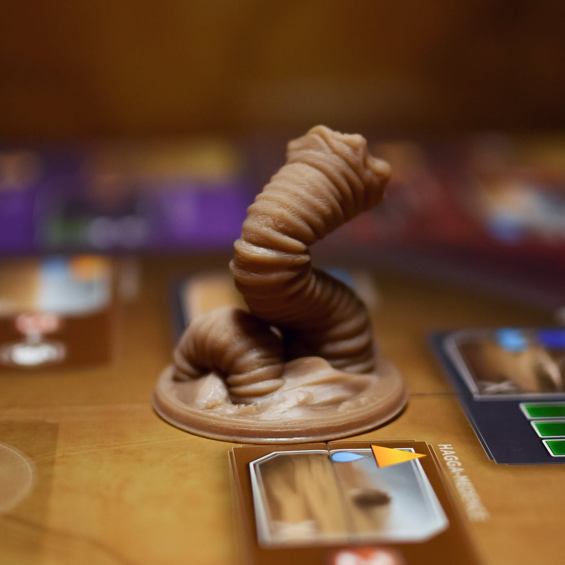 Dune Imperium first player token | Dune Worm – BoardGeekFox